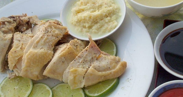 Steamed Ginger Chicken